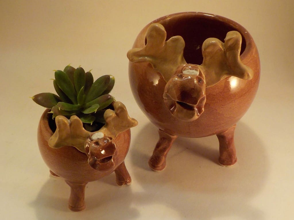 Moose Succulent Planter SMALL | Craft Alliance Atlantic Association