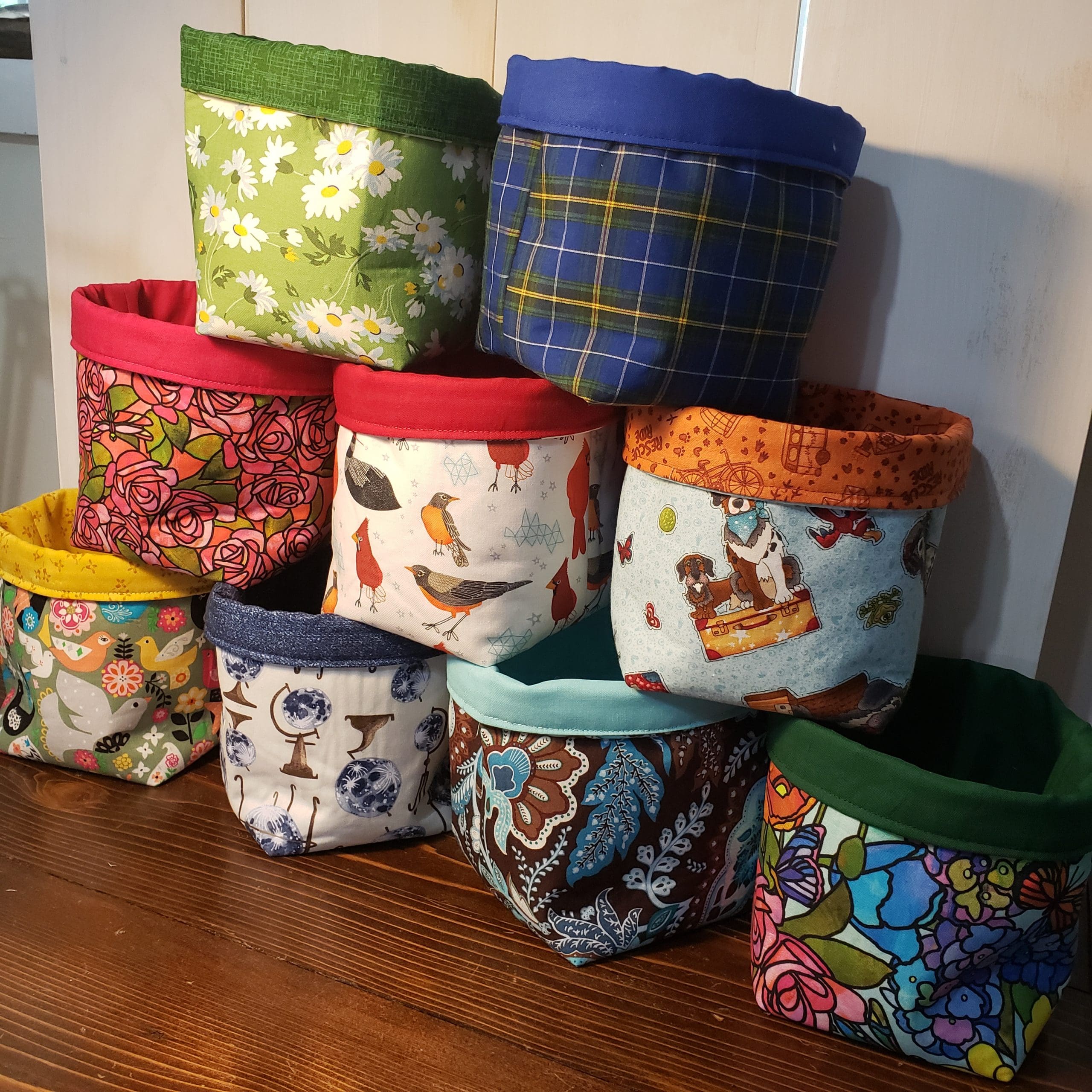 6″ Squishy Basket, Reversible | Craft Alliance Atlantic Association